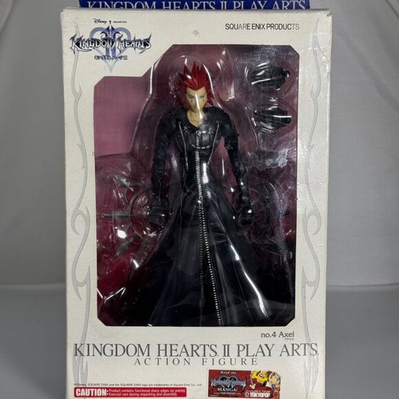 Disney | Toys | Square Enix Disney Kingdom Hearts Ii No 4 Axel Action ...